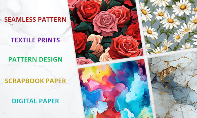 Create unique and exclusive seamless pattern designs using ai by ...