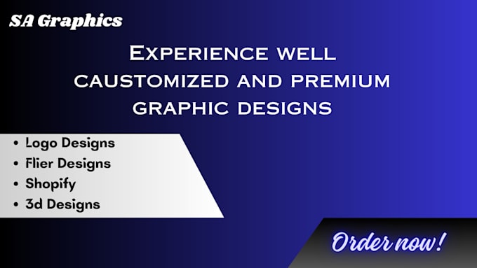 Be you professional graphics designer by Seun_p | Fiverr