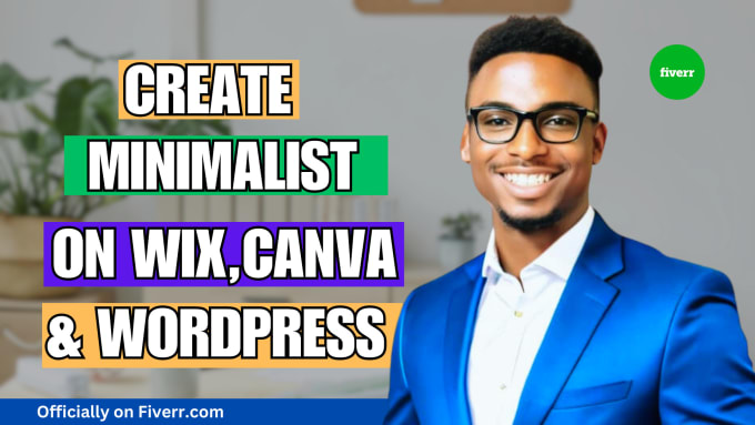 Design minimalist website on wix, wordpress,canva and squarespace by ... Design minimalist website on wix, wordpress,canva and squarespace by ...