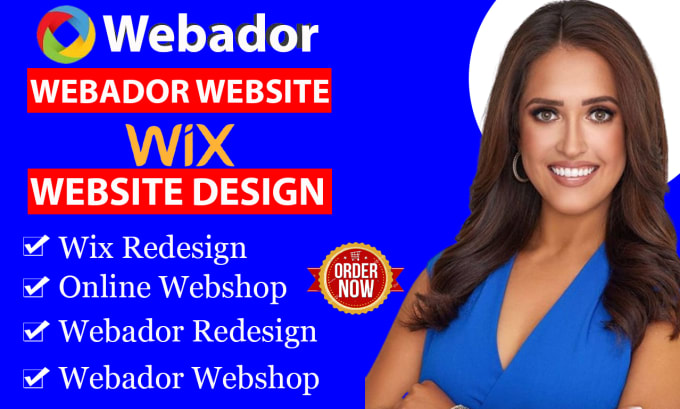 Build webador website, webador redesign, wix website, webador online ...