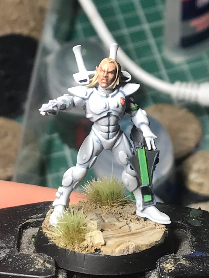 Paint your warhammer and table top miniatures by Greycatpaints | Fiverr