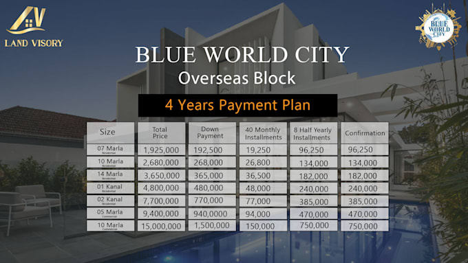 Create you real estate payment plan flyer design by Giraficcreation ...