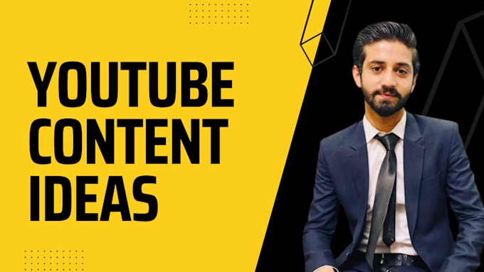 Create youtube video ideas, titles, topics in 24hrs by Tahzeeb572 | Fiverr