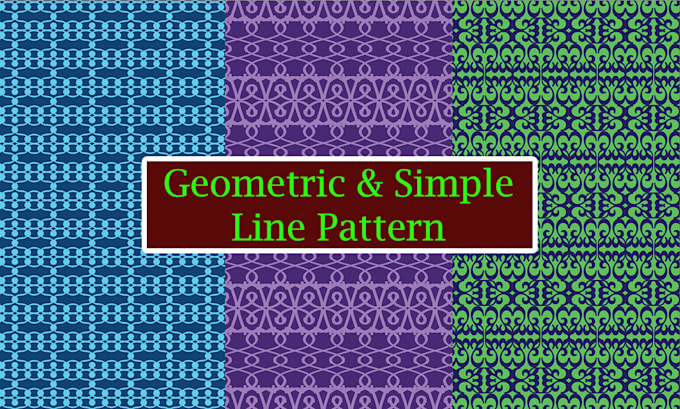 Create a unique geometric pattern design by Shohelrana_25 | Fiverr
