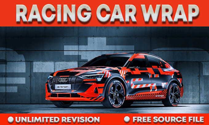 Make awsome racing car wrap design,vehicle wrap,trailer wrap design by ...