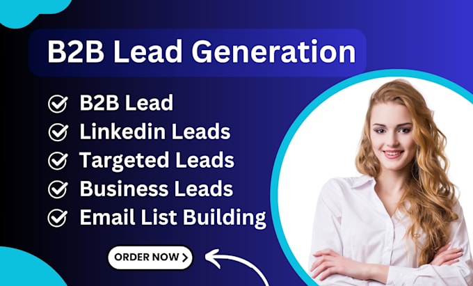 Do b2b lead generation email list building linkedin leads prospect list building by Tanjumtithi ...