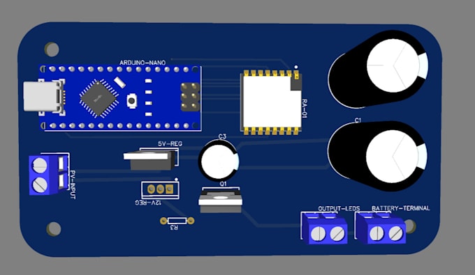 Design circuit schematic and pcb in easyeda and proteus by Khawaja_yousuf | Fiverr