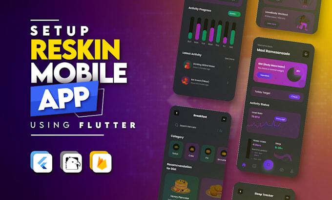 Reskin, rebrand, redesign any codecanyon flutter app by Fazi_rizwan_dev | Fiverr