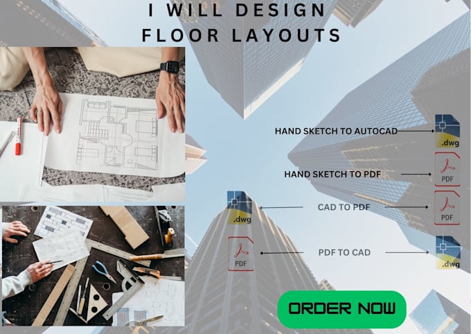 Be your architect for autocad 2d floor plan and house plans by Nadia_khan25 | Fiverr