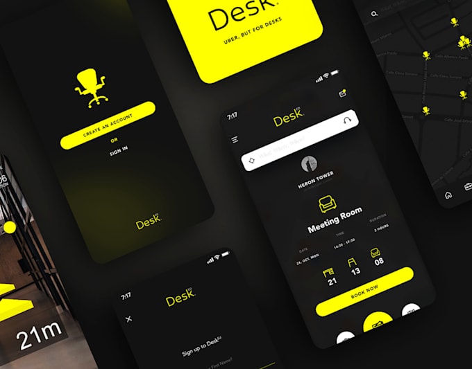Sleek and modern mobile app ui ux design from us based company by ...