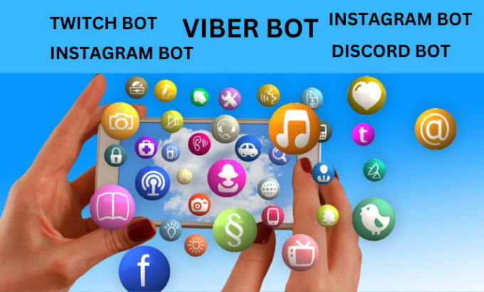 Build full automated viber bot, slack bot, twitter bot, discord bot by ... Build full automated viber bot, slack bot, twitter bot, discord bot by ...