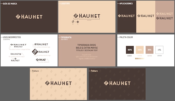 Design innovative and different brand style guides by Helenn_23 | Fiverr