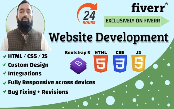 Fix Errors In Your Html Css And Javascript Website By Danialgondal786 Fiverr