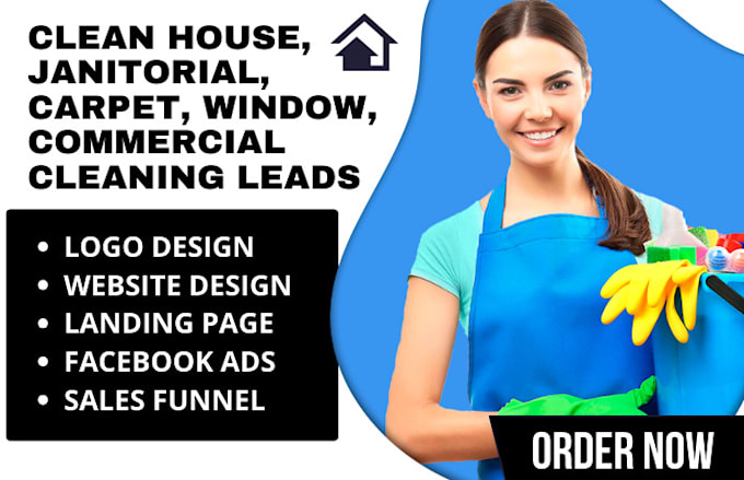 Generate clean house janitorial carpet air duct window commercial ...