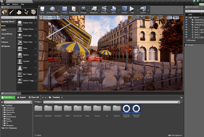 Create aaa 3d game assets , props n weapons for unity n ue by Qkartist ...