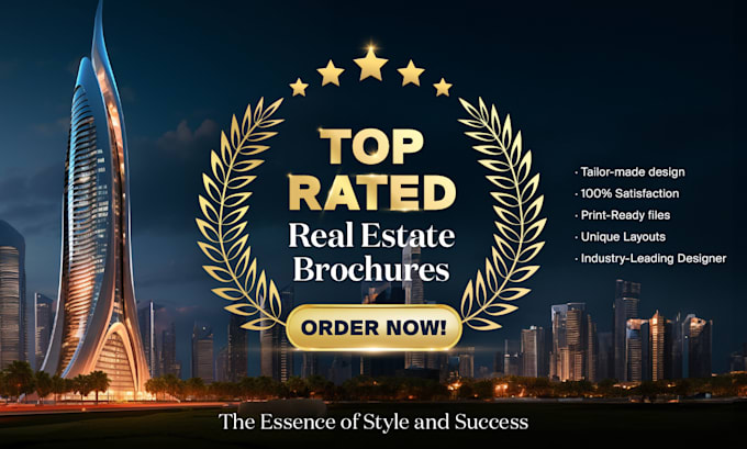Design a top rated real estate brochure by Mariokojic | Fiverr