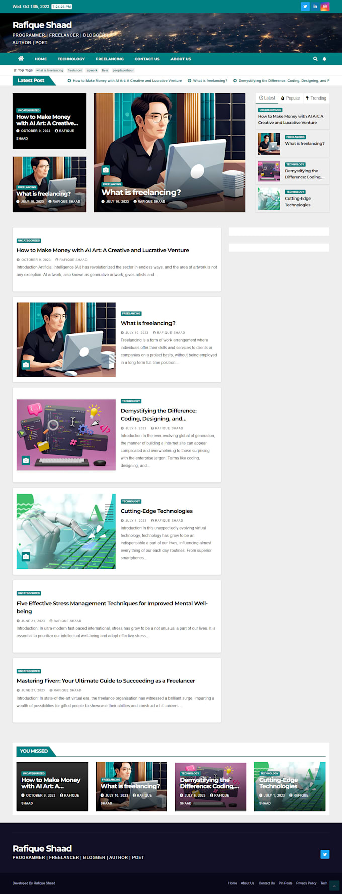 Design professional website within 24 hours by Rafique_shaad | Fiverr