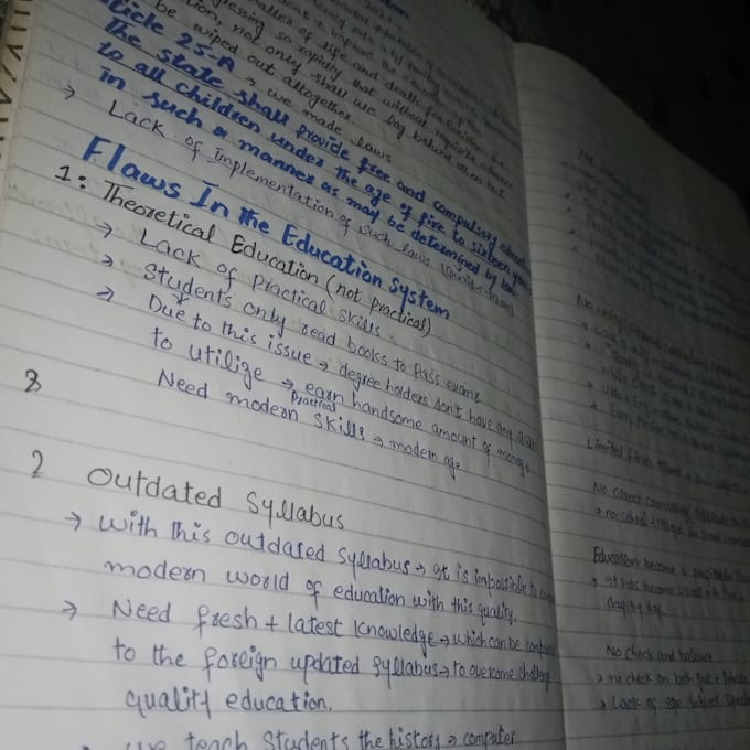 Do handwritten assignments for you in pdf file by Ridalgul57 | Fiverr