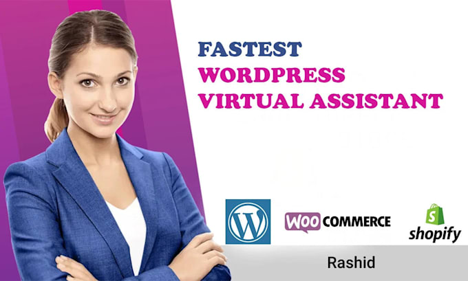 Be your fast wordpress virtual assistant for any website tasks by Anasshehzad6268 | Fiverr