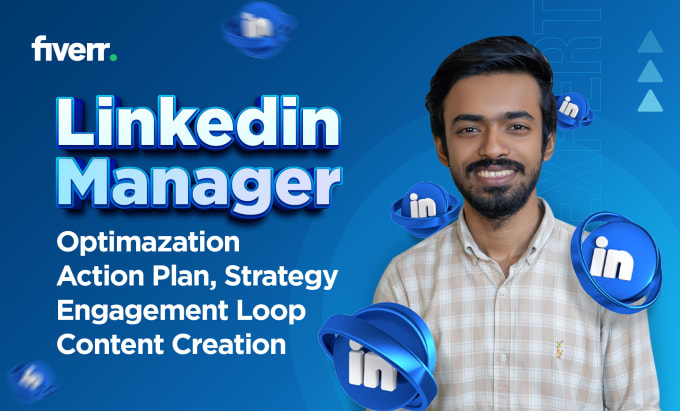 Optimize and manage your business page as a linkedin manager by ...