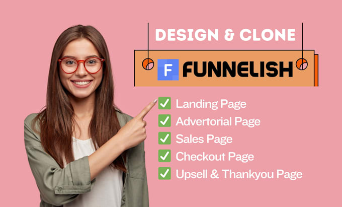 Clone funnelish sales or product page, checkout page in 12 hours by ...