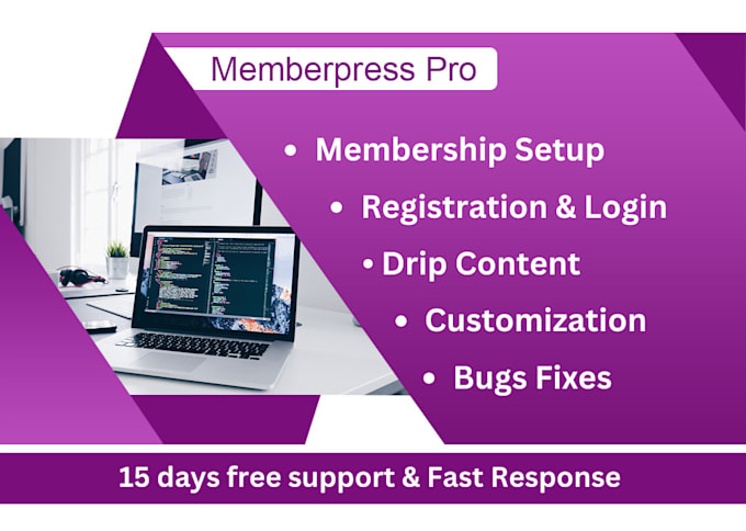 Memberpress and membership setup and customization by Aqeel_m | Fiverr