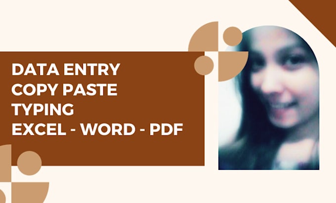 Do your data entry by Riassari | Fiverr Do your data entry by Riassari | Fiverr
