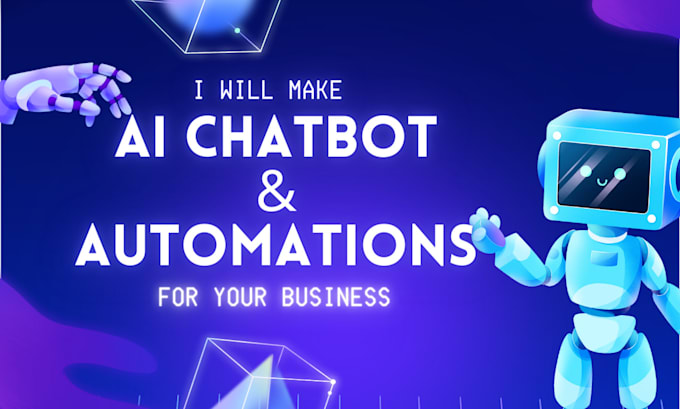 Build you a custom ai chatbot trained on your data in 72 hours by Yashica_jain | Fiverr