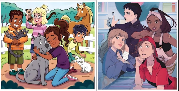 Draw and design your comic character, storyboard, cover art in any ...