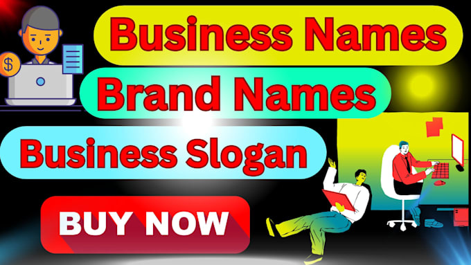 Crafting memorable business names, brand name, slogan, logo by Pubudugraphic | Fiverr