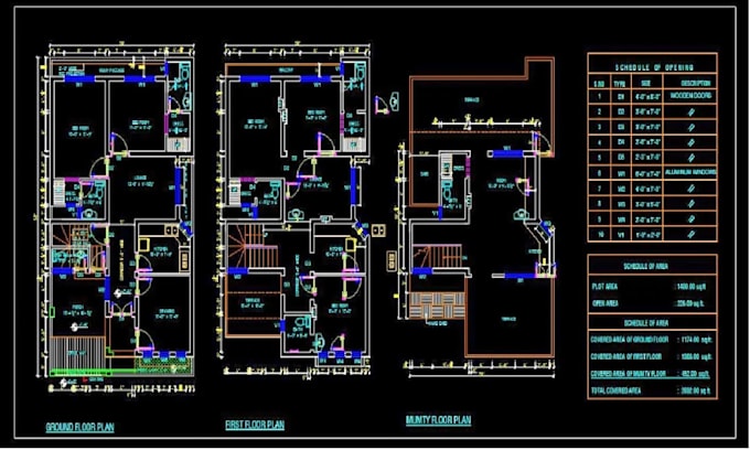 Convert your hand drawn sketch or pdf to autocad drawing by Alik65 | Fiverr