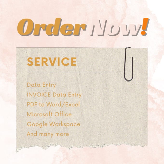 Excel data entry, admin support, copy paste by Nstnzm | Fiverr Excel data entry, admin support, copy paste by Nstnzm | Fiverr