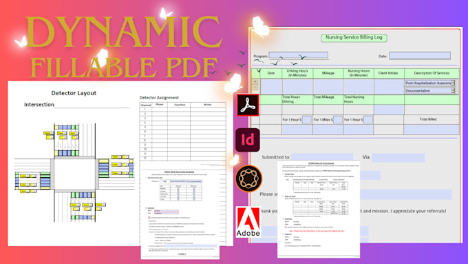 Create a dynamic fillable pdf form using adobe livecycle by Tharindunir | Fiverr