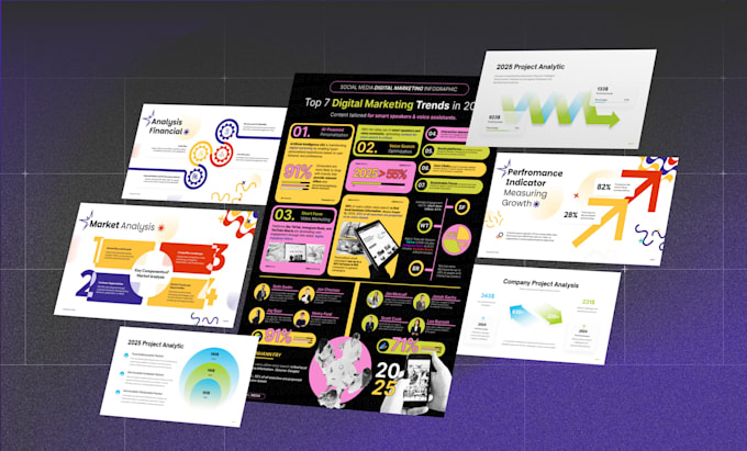 Create creative and engaging infographics from your content by Grocksign | Fiverr
