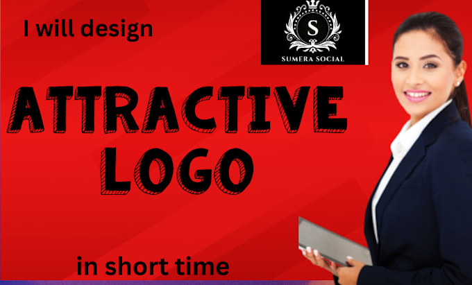 Design attractive logo in a short time by Sumerabatool56 | Fiverr