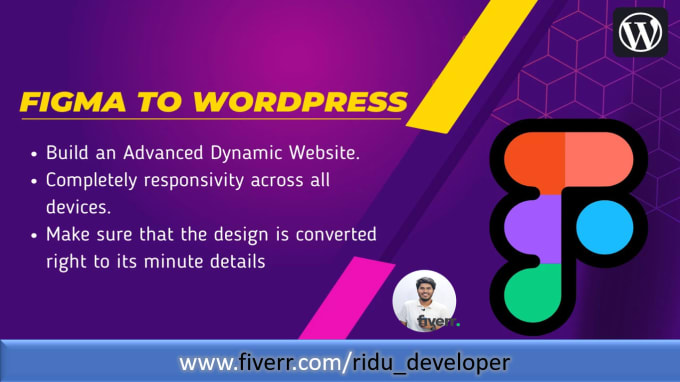 Convert figma to wordpress by Ridu_developer | Fiverr