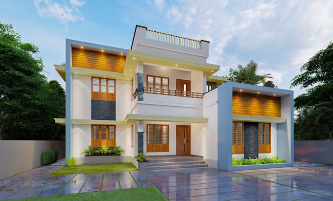 Do sketchup 3d model and realistic renders by Artmyst_ | Fiverr