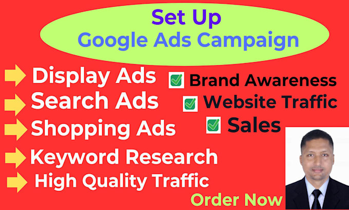 Setup google ads adwords ppc campaigns by Hossain2090 | Fiverr