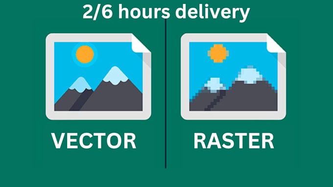 Vector tracing, convert logo to vector, raster to vector by ...