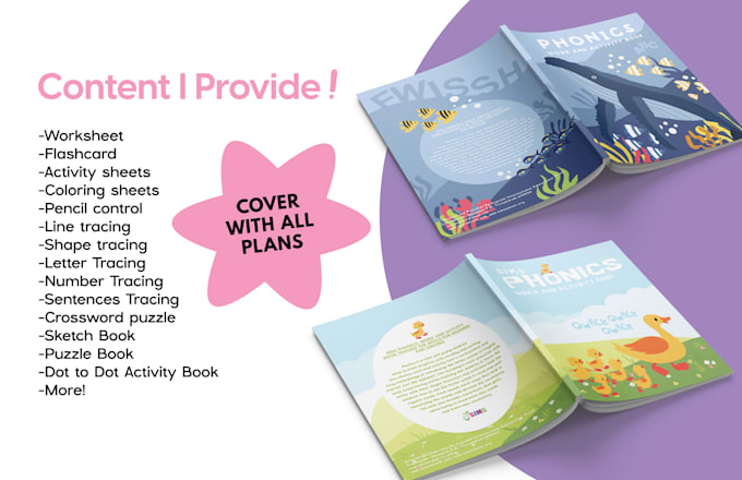 Create workbook, covers, and worksheets by Yona312 | Fiverr