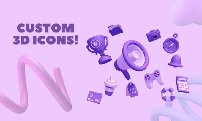 Create custom 3d icons for your website and app by Designsinn | Fiverr Create custom 3d icons for your website and app by Designsinn | Fiverr