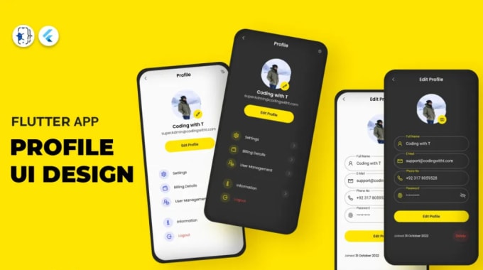Building flutter app, flutterflow app, design mobile app, mobile app ... Building flutter app, flutterflow app, design mobile app, mobile app ...