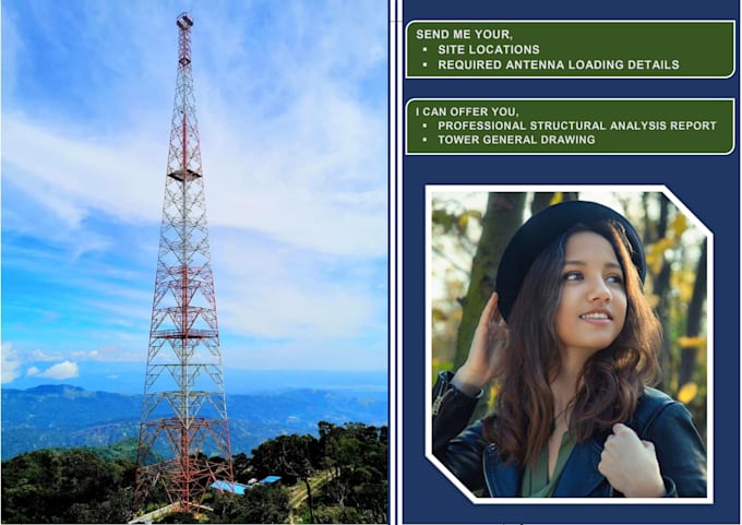 Analysis and design telecommunication towers by Isharamadhus536 | Fiverr