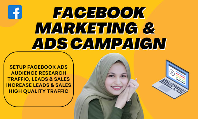 Setup facebook ads campaign for your business growth by Hera77889 | Fiverr