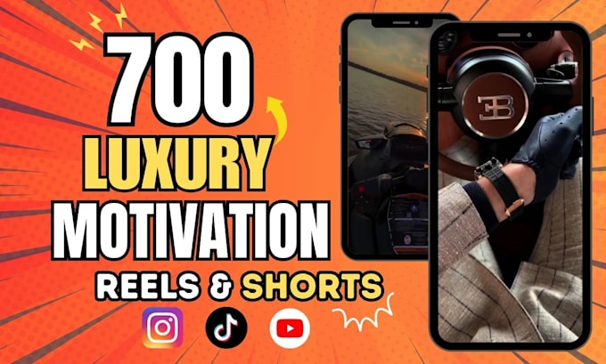 Create luxury motivational reels, instagram reels youtube shorts and ...