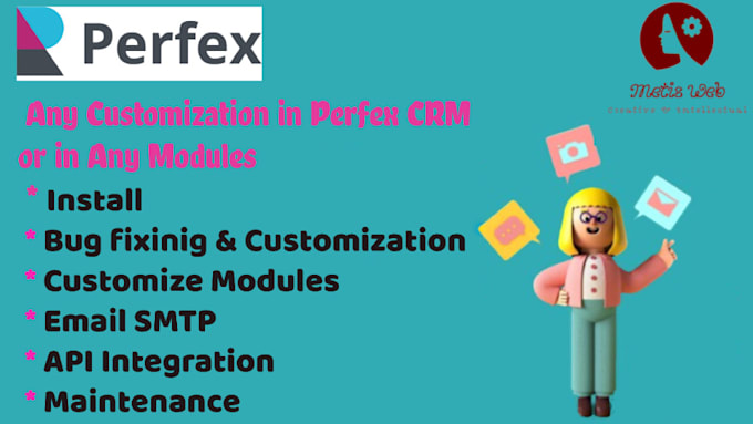Install and customize perfex crm on your domain, i am perfex crm expert by Metis_web | Fiverr