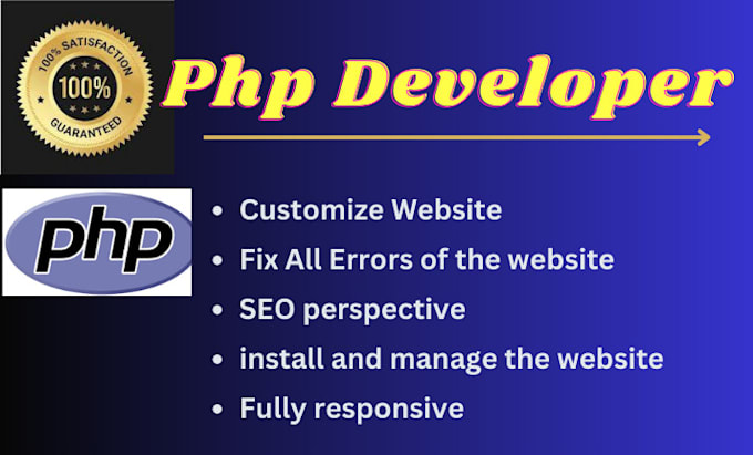 Create modern full stack webdevelopment with php and mysql database by Developerboy2 | Fiverr