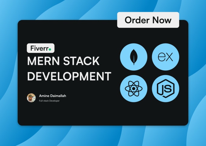 Be Your Full Stack Mern Developer By Aminegot Fiverr