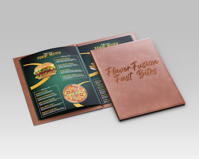 Design eye catching restaurant menu expert menu designer by Prince ...