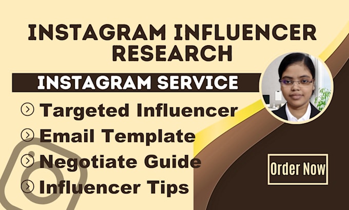 Instagram influencer research in your targeted niche for influencer ...